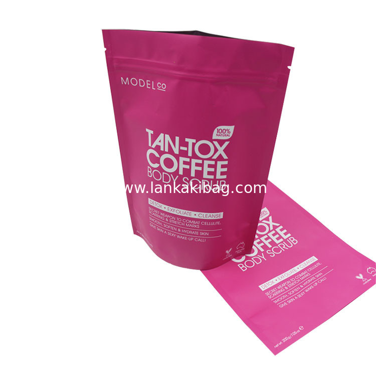 Custom printed scrub waterproof laminated multiple layer food packaging ...